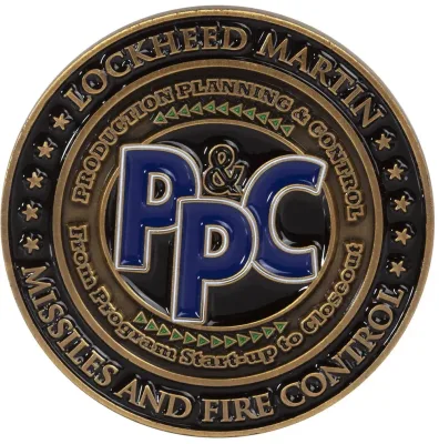 Zinc Challenge Coin - Customize | 2", 4 Colors | Lightweight ...