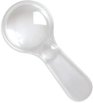 Custom Magnifying Glass - 3X/6X Magnification, Polybagged