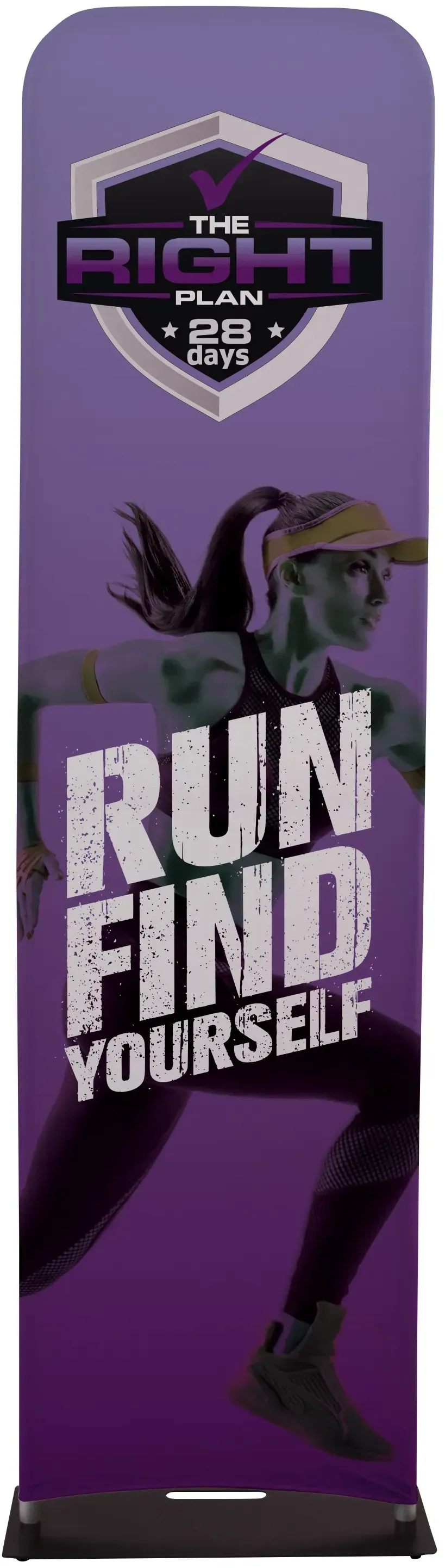 Portable & Eco: 2' EuroFit Banner Kit - Order Your Kit Now!