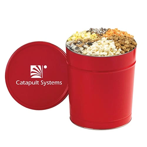 6-Flavor Gourmet Popcorn Sampler Gift Box | Promotional Product Inc.