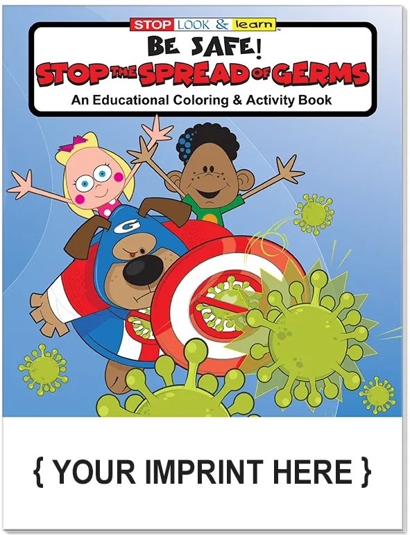 Engaging Activities: Be Safe Coloring Book - Get Your Copy!