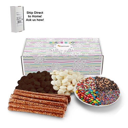Chocolate Pretzel Making Kit - Mailer Box | Promotional Product Inc.
