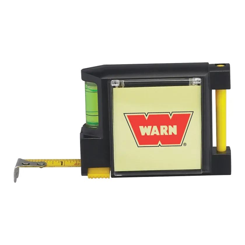 Logo Tape Measure & Level + Memo Pad - 10ft - FSC® Certified