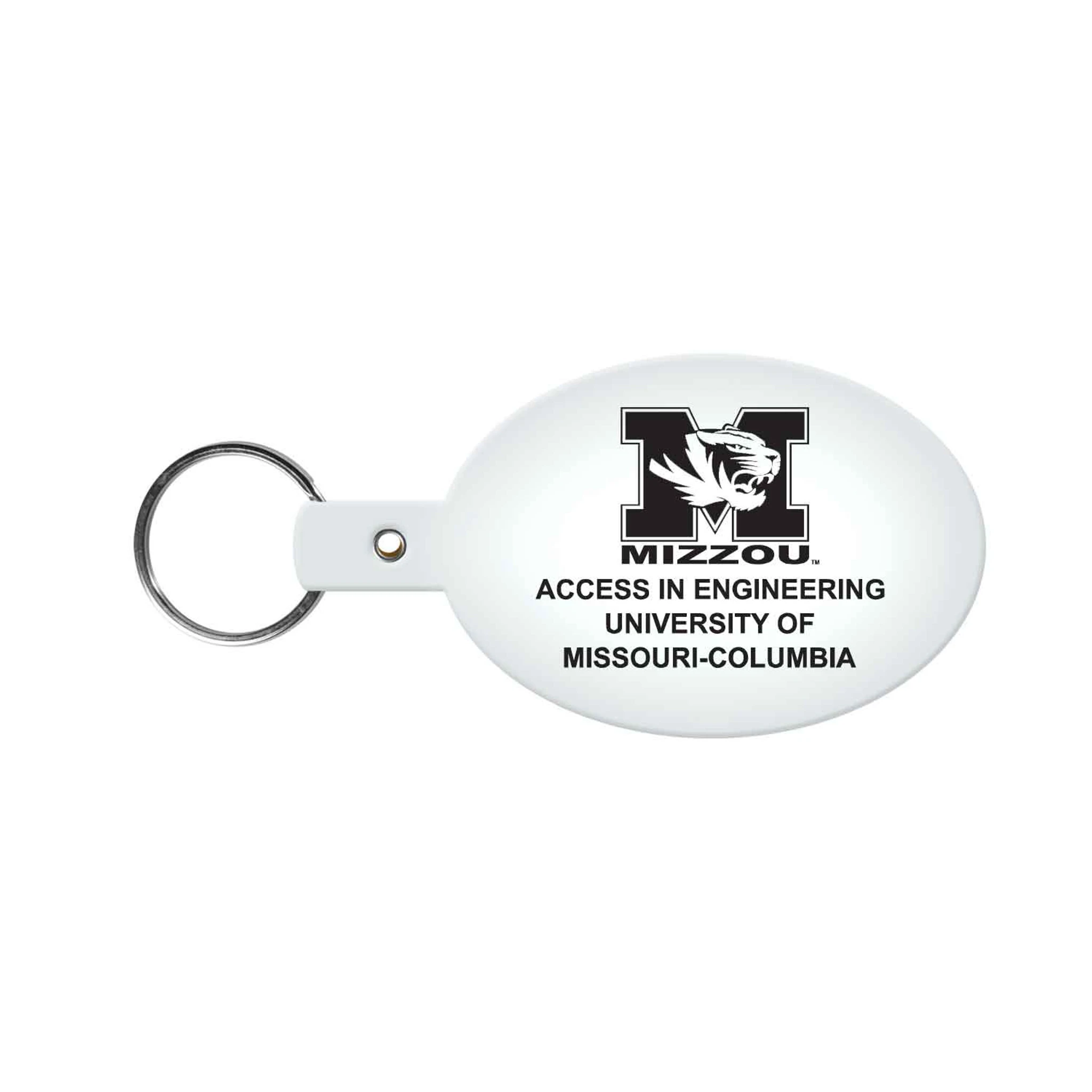 Oval Flexible Key Tag | Promotional Product Inc