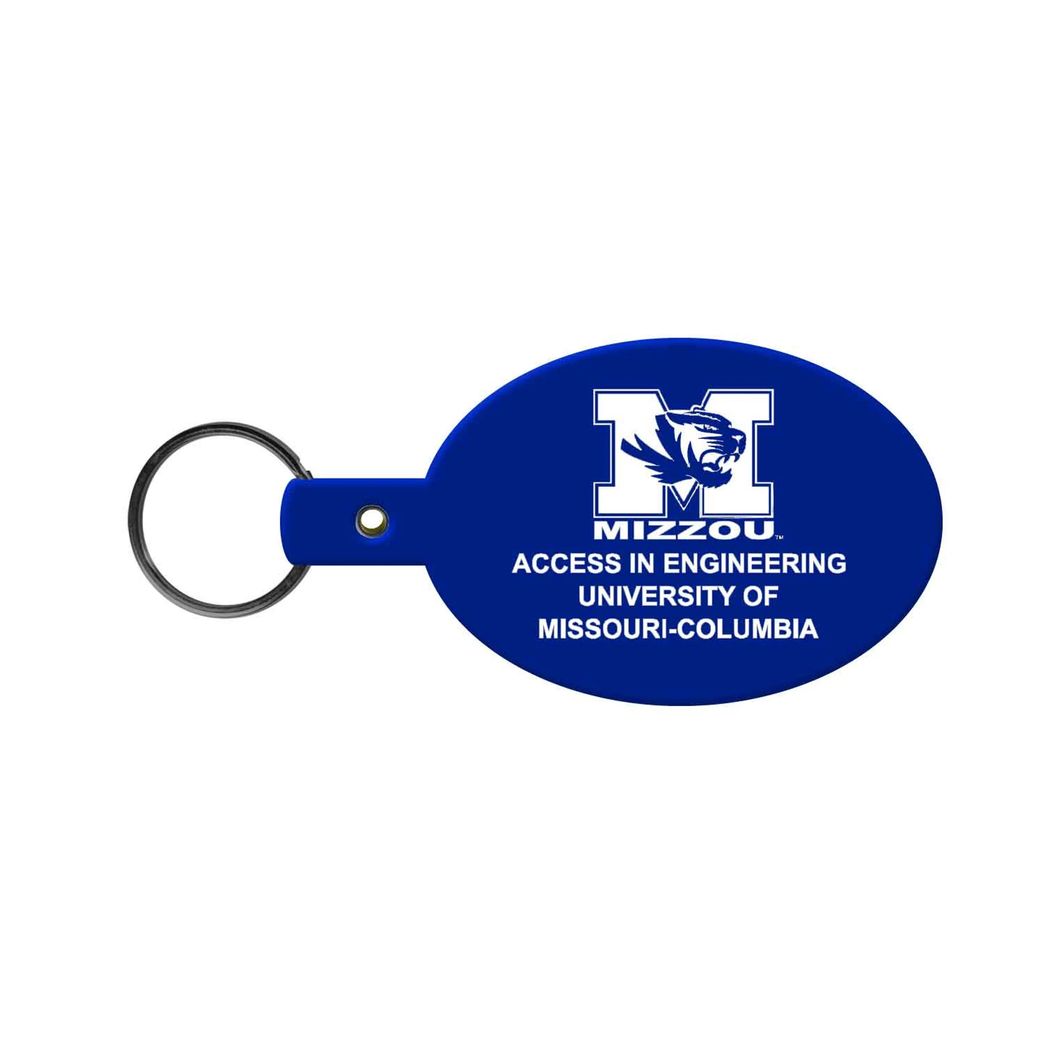 Oval Flexible Key Tag | Promotional Product Inc