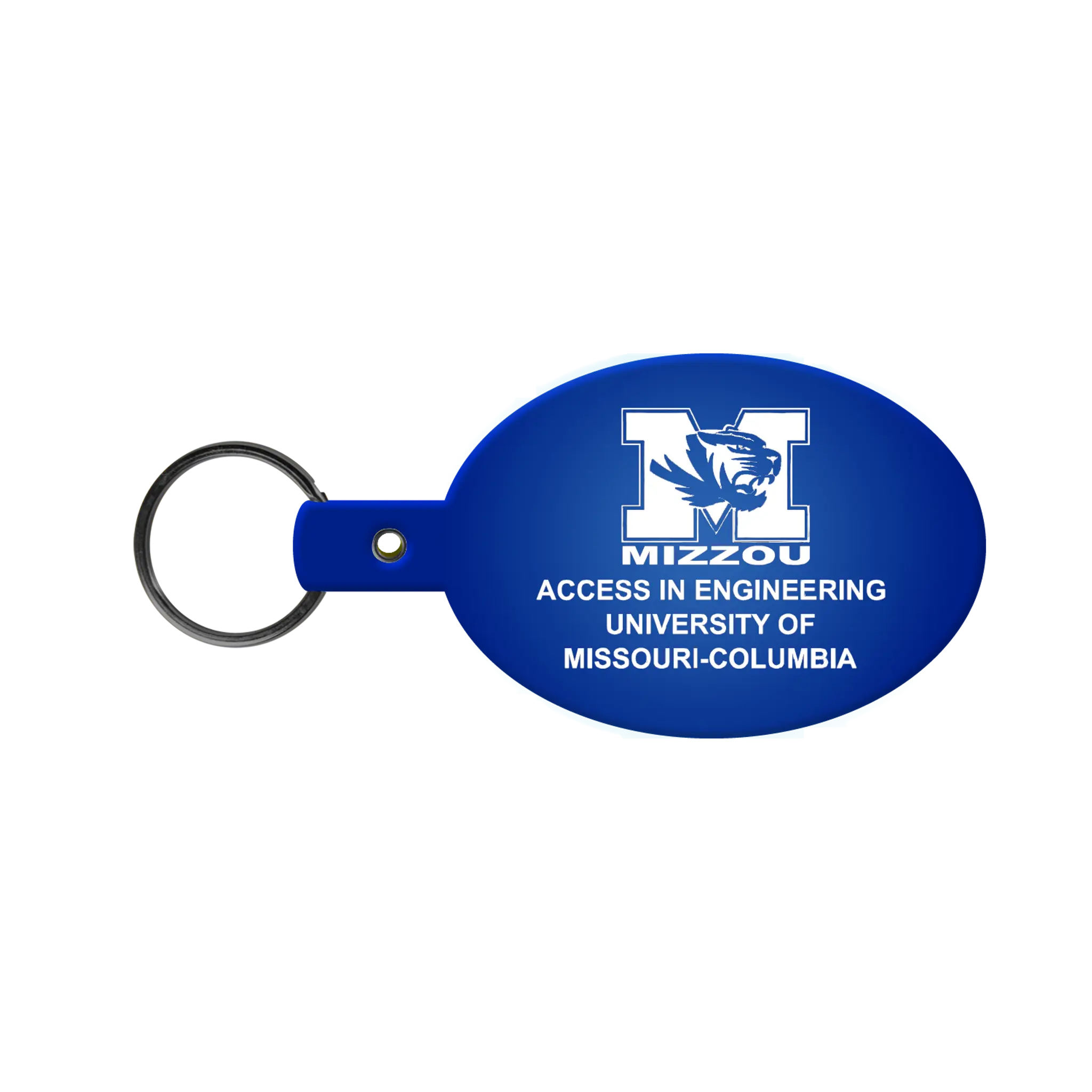 Oval Flexible Key Tag | Promotional Product Inc