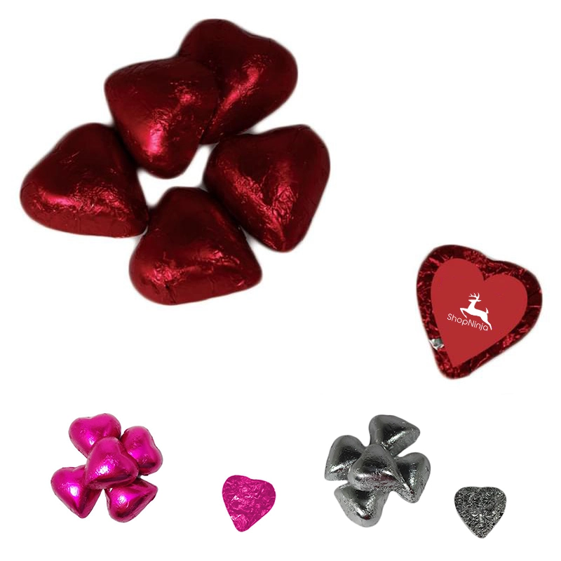 Custom-Wrapped Heart-Shaped Chocolates | Promotional Product Inc