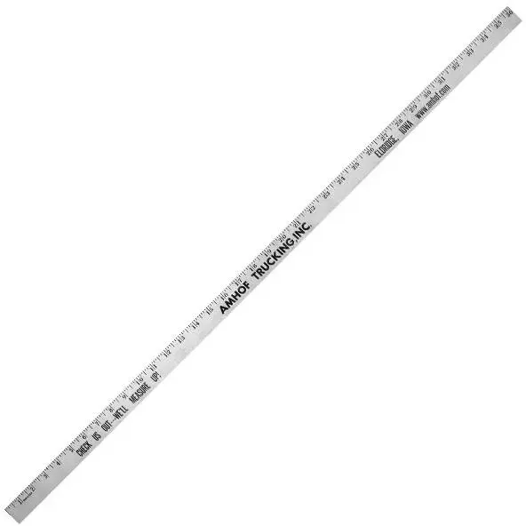 Custom Enamel Finish Yard Sticks - PPI