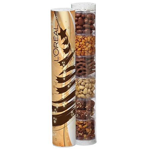Gourmet Snack Sampler Tubes - Large Size | Promotional Product Inc.