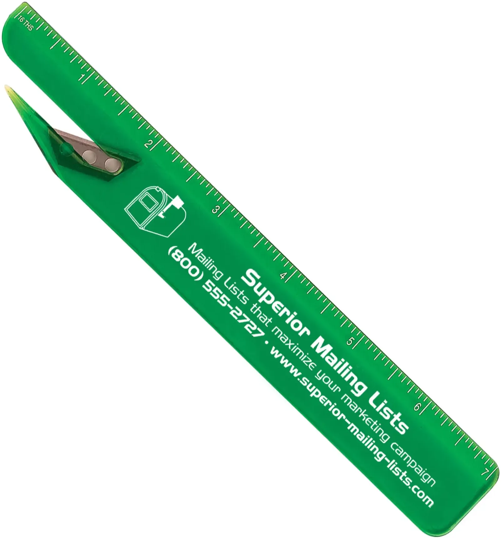 Custom Ruler with Letter Slitter - Dual Function - Buy Now!