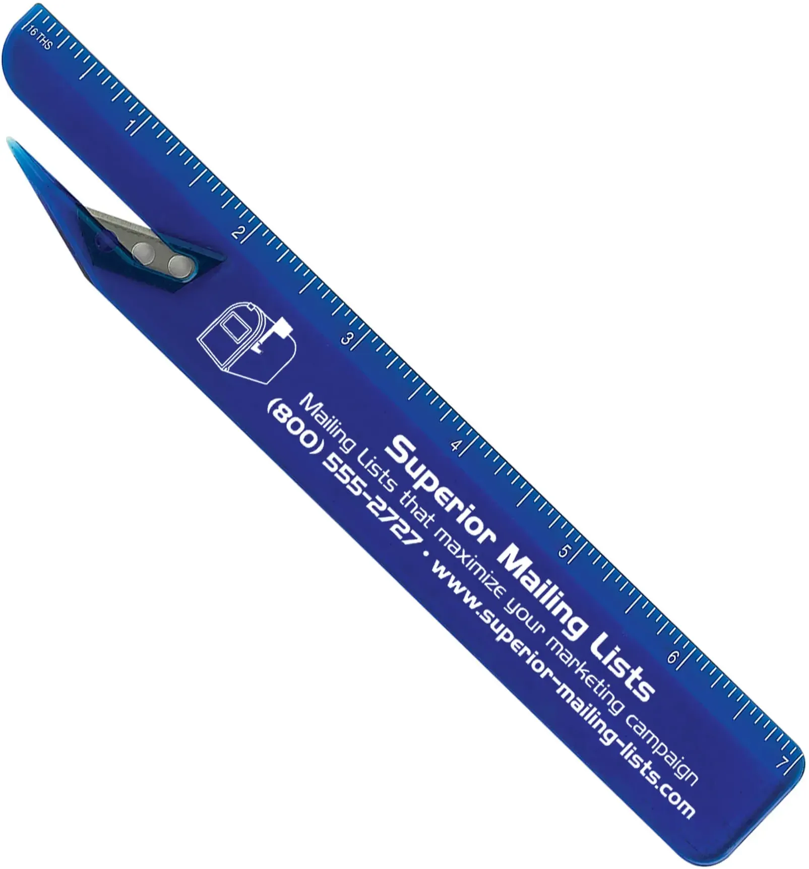 Custom Ruler with Letter Slitter - Dual Function - Buy Now!