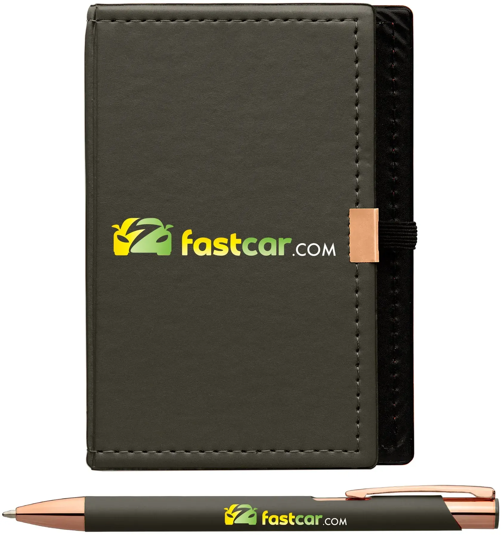 Note Caddy & Crosby Rose Gold Pen Gift Set - ColorJet | Promotional ...