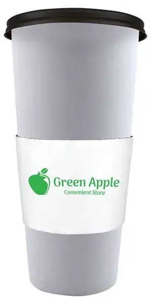 Custom Branded Coffee Sleeves for 10-16 oz Cups
