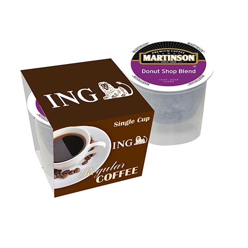 Personalized Single Serve Coffee Cups | Promotional Product Inc.