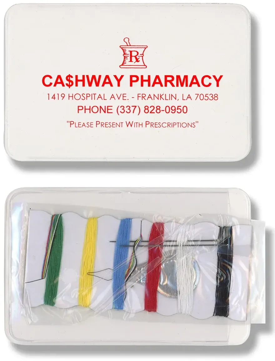 Custom Portable Custom Sewing Kit - FSC® Certified - 10 oz