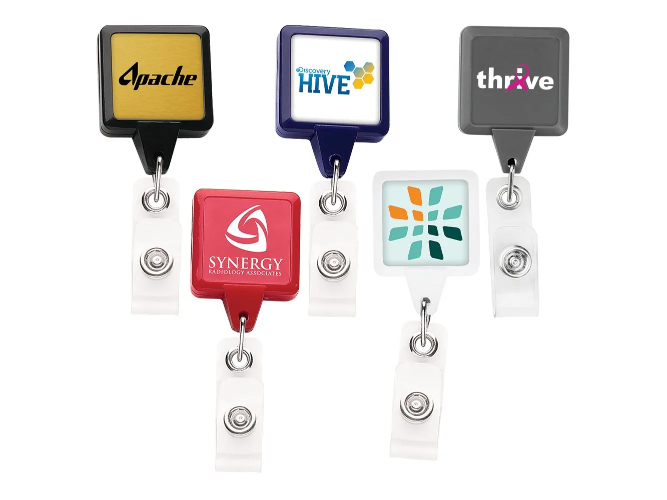 Premium Retractable Badge Reel (360 Alligator Clip & Anti-Twist)