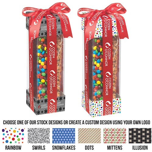 Custom Pretzel Rods in Executive Containers - Promotional Product Inc.