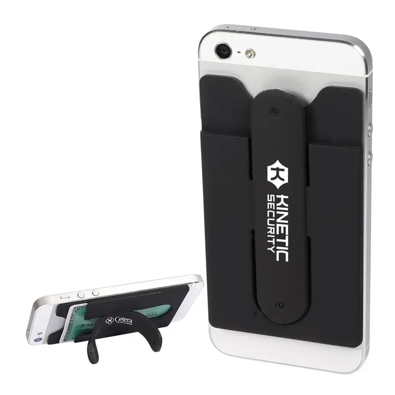 Quik-Snap Mobile Device Pocket/Stand | Promotional Product Inc