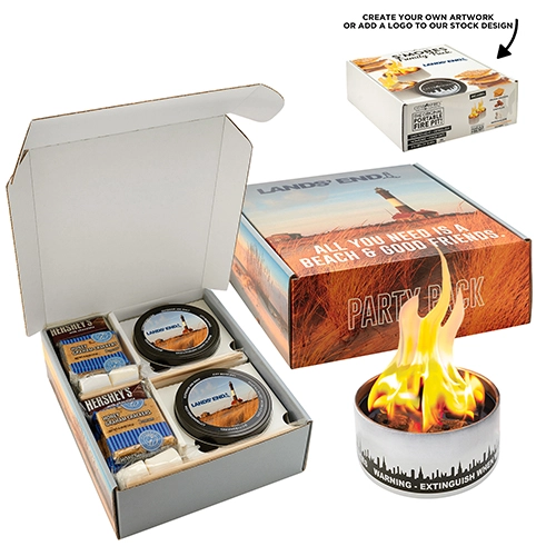 S'mores Family Night City Bonfires Kit | Promotional Product Inc.
