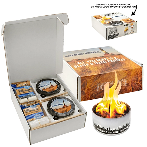 S'mores Family Night City Bonfires Kit | Promotional Product Inc.