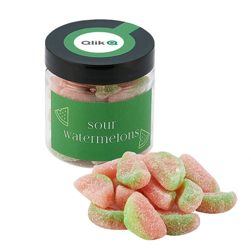 Single Candy Jar with Customizable Label | Promotional Product Inc.
