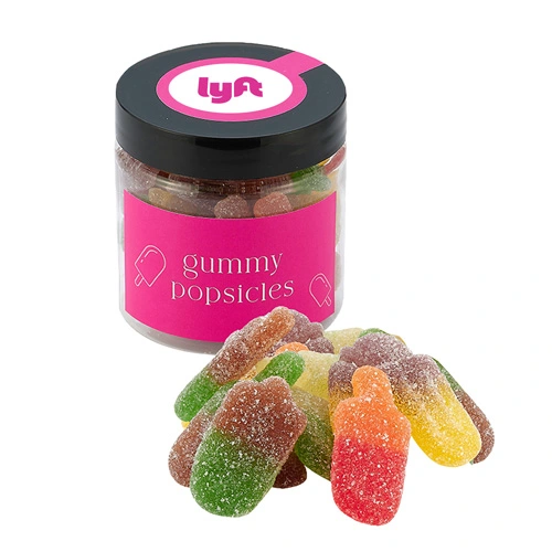 Single Candy Jar with Customizable Label | Promotional Product Inc.